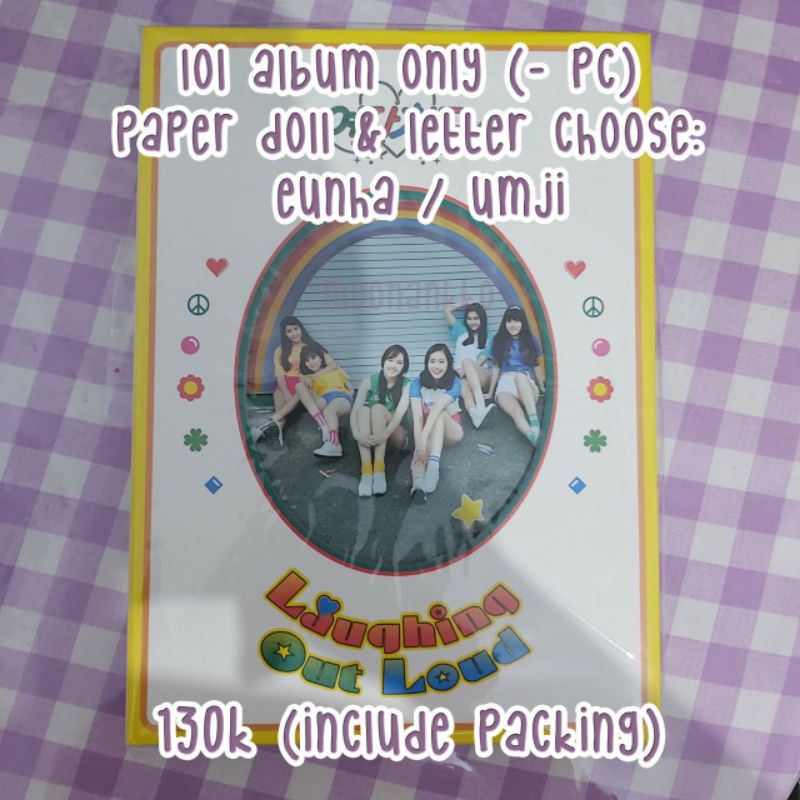 Jual GFriend LOL Laughing Out Loud Album Only (BOOKED) | Shopee Indonesia