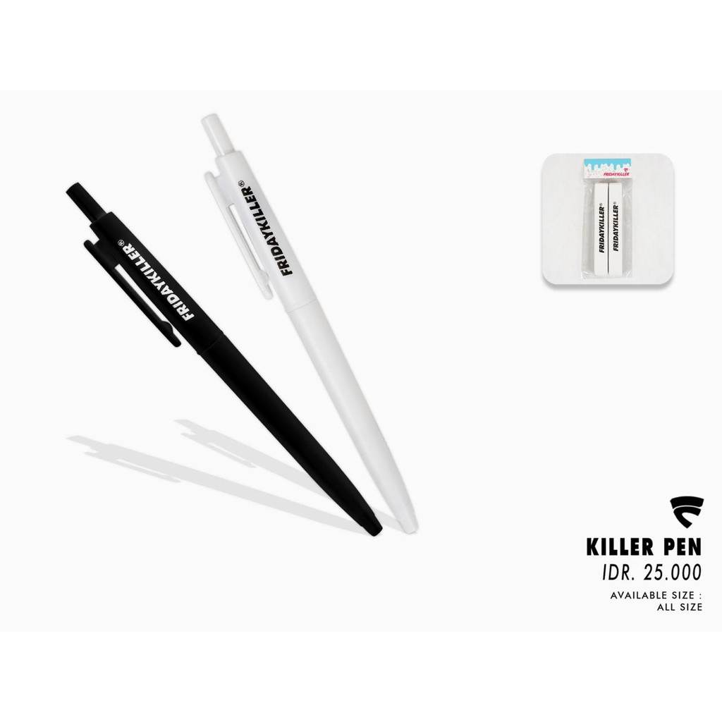 Jual Pulpen FRIDAY KILLER "KILLER PEN" fridaykiller_store | Shopee ...