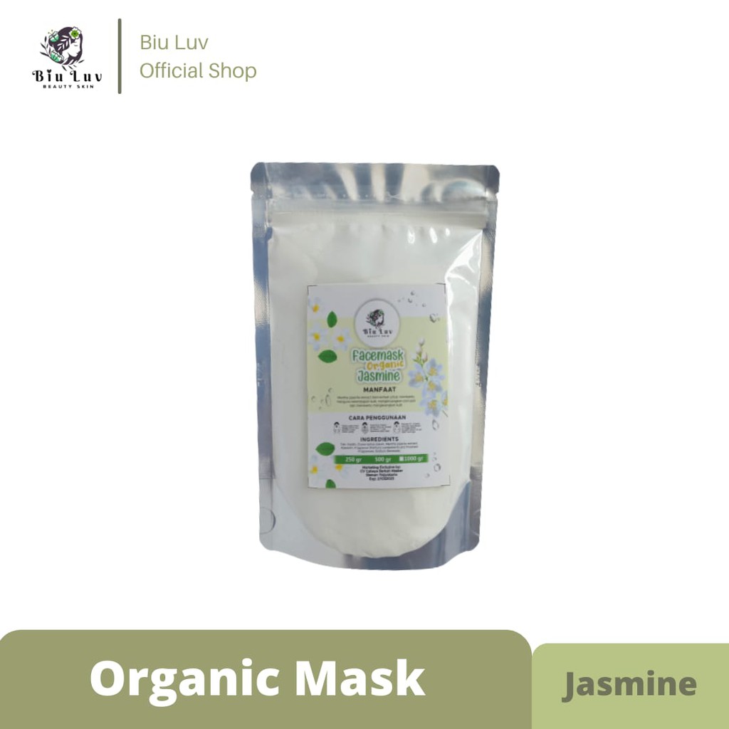Jual (masker kiloan)500 gram MASKER ORGANIK 1/2KG -MASKER WAJAH-ORGANIK MASK BiuLuv-facemask ...
