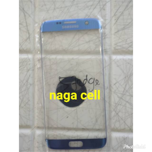 Jual Kaca touchscreen kaca depan kaca lcd pelindung lcd samsung S7 edge ...
