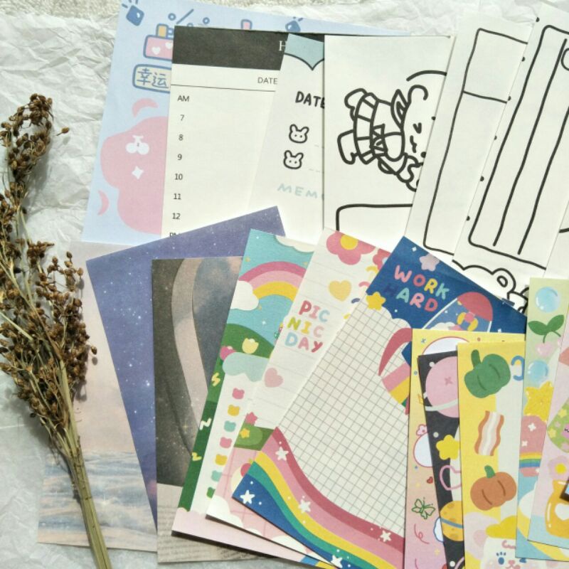 Jual PROMO--Mixed Memopad n Stickynote/ Papernote Lucu/ 24 Lembar ...