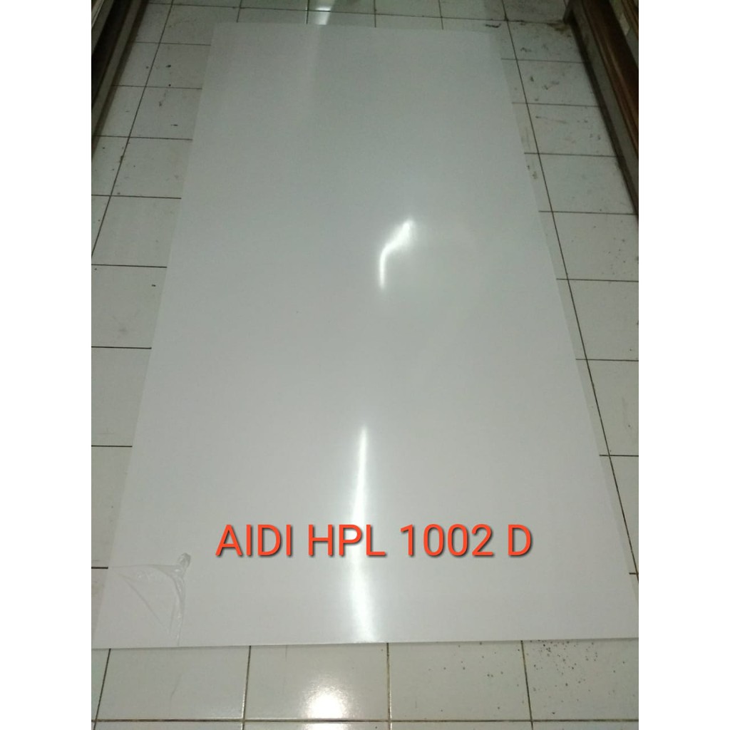 Jual AH 1002D PREMIUM WHITE DOVE HPL WHITE SOLID MATT WHITE DOFF HPL ...