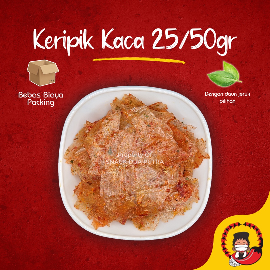 Jual Keripik Kaca Kripca Kripik Beling Oven 25gr dan 50gr Snack Dua ...