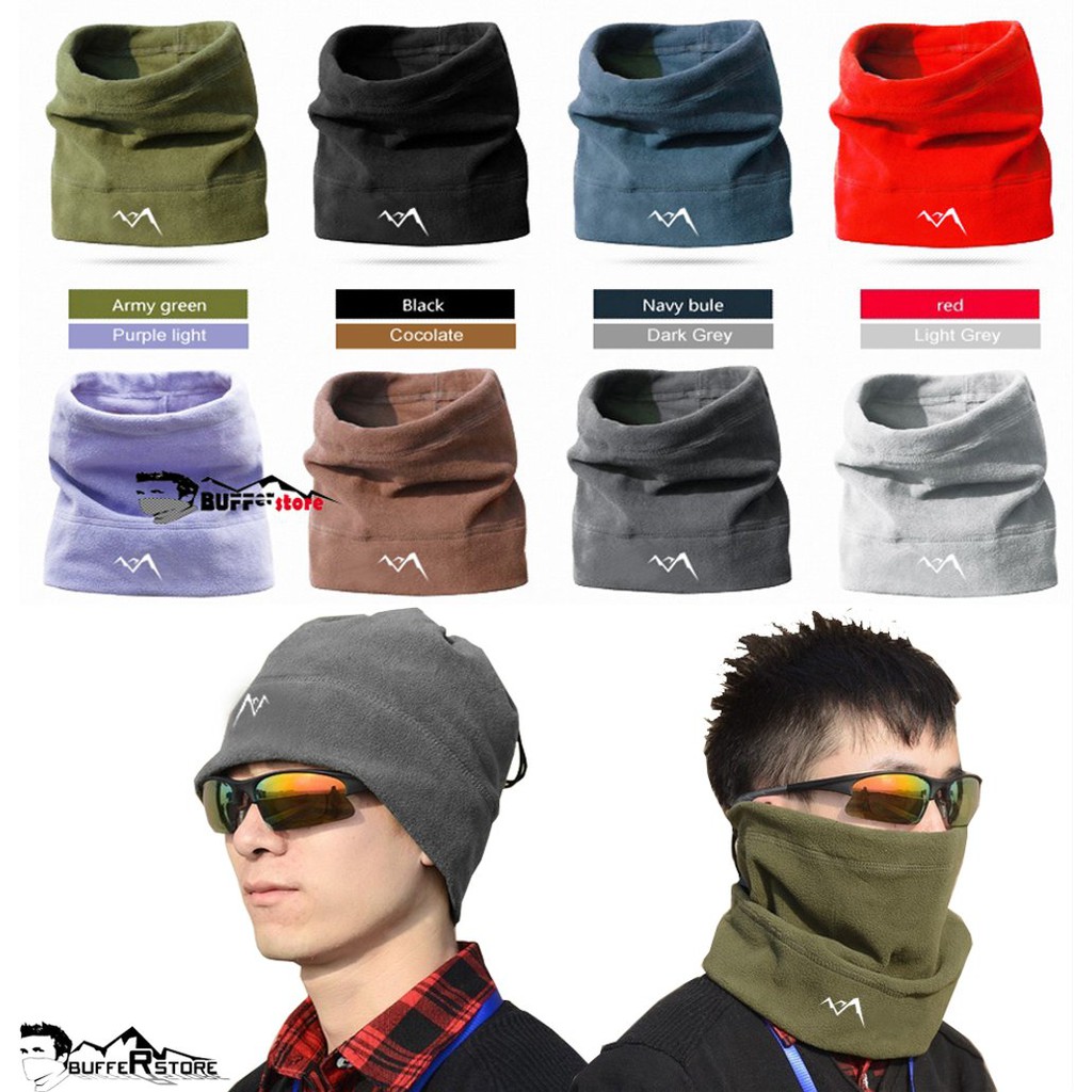 Jual kupluk polar multifungsi neck mask (masker, kupluk, syal, buff ...