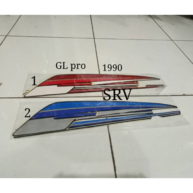 Jual STRIPING / STICKER GL PRO TAHUN 1990 UNTUK MODEL STANDAR | Shopee ...