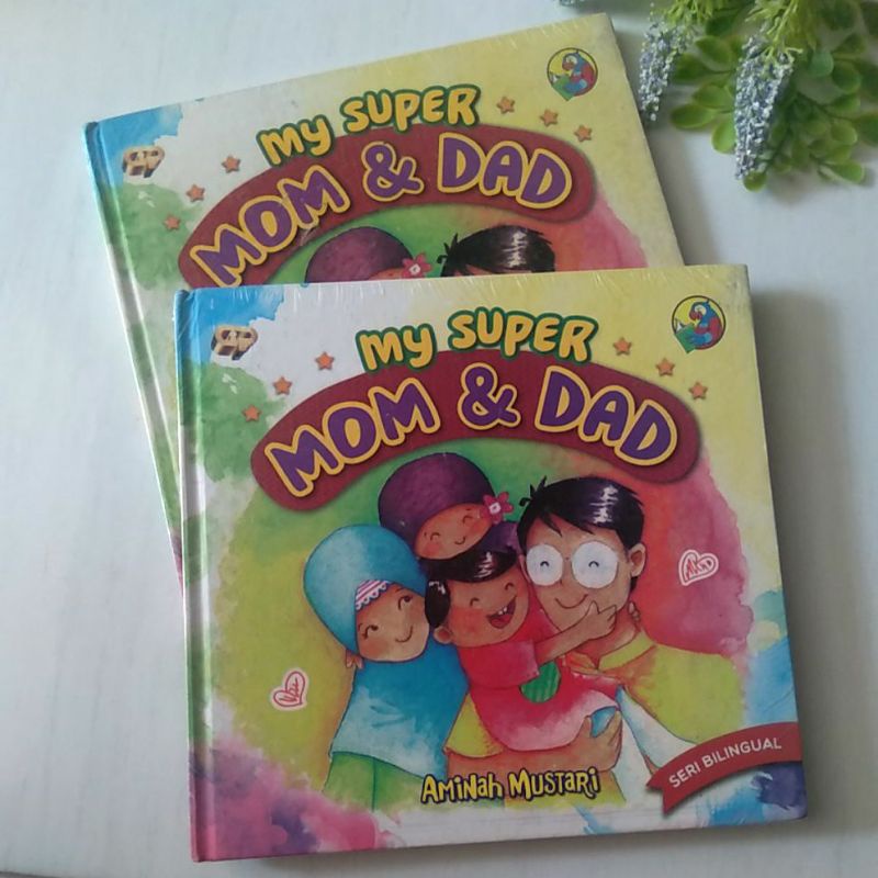 Jual Buku anak My Super Mom and Dad SEGEL Original Seri Bilingual ...