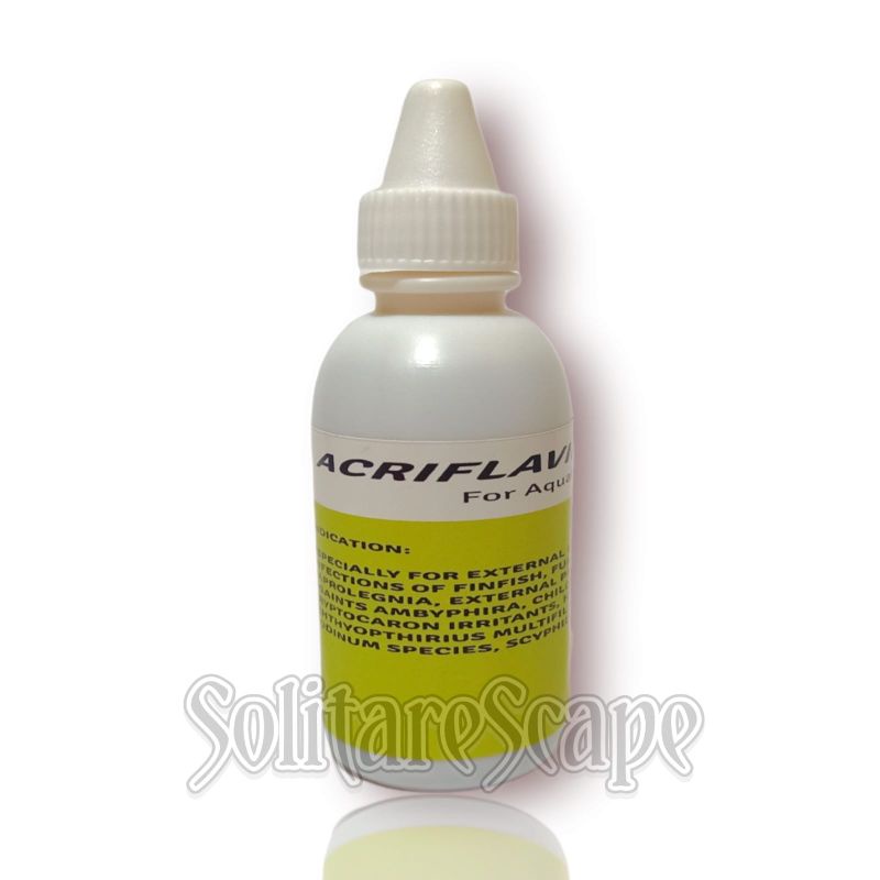 Jual Obat kuning/Acriflavine HCL Obat Kuning ikan cupang Guppy hias ...