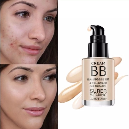 Jual LML BB Cream Moisturizing Liquid Foundation Korean Makeup ...