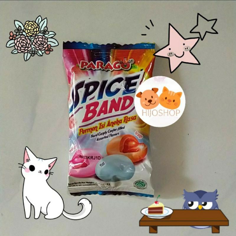 Jual Parago Spice Band 8g Permen Isi Aneka Rasa | Shopee Indonesia