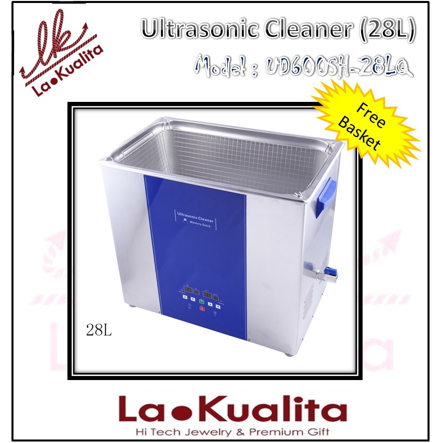 Jual Mesin Ultrasonic Cleaner 28 Ltr (UD600SH-28LQ) | Shopee Indonesia