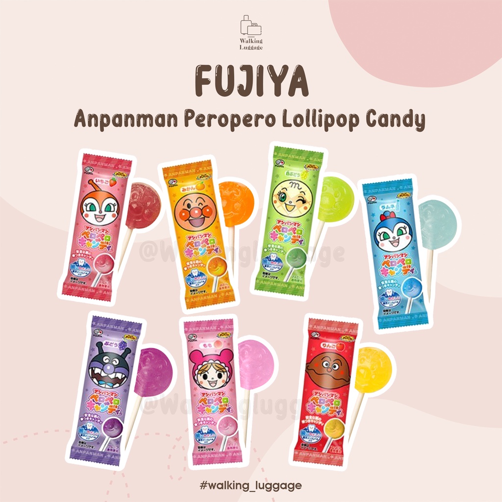 Jual FUJIYA Anpanman Peropero Lollipop Candy | Permen Lolipop Jepang ...