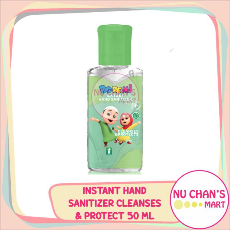 Jual Instant Hand sanitizer cleanses & protect 50 ml doremi Nussa Rara ...