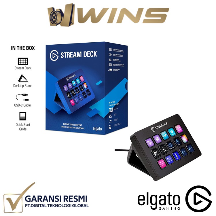 Jual Elgato Stream Deck MK.2 Control Pad Garansi Resmi PT. DTG | Shopee ...