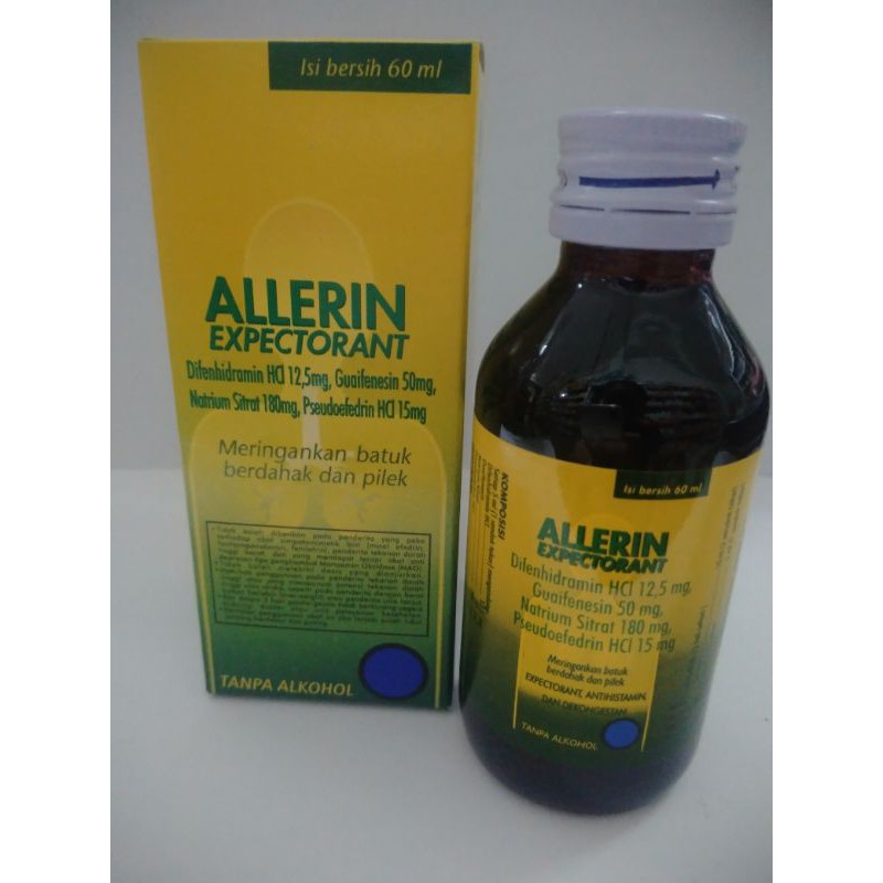 Jual Allerin Expectorant Sirup | Shopee Indonesia