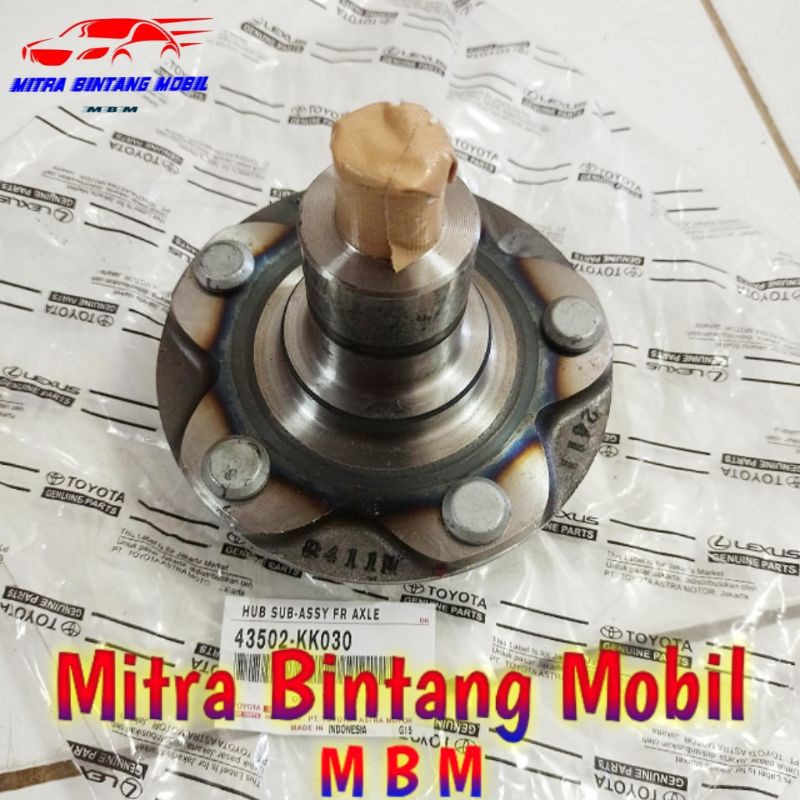 Jual Wheel Hub Nap Roda Depan Toyota Innova Reborn 43502-KK030 Original ...