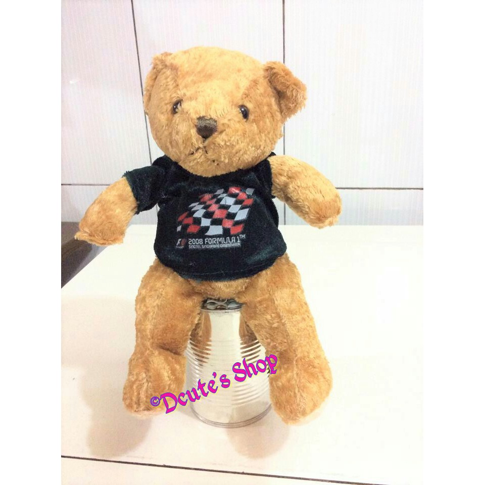 Jual Limited Edition Teddy Bear 2008 Formula 1 Singtel Singapore Grand ...
