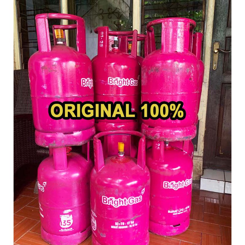 Jual Tabung Gas 12 Kg Bright Gas Elpiji 12 Kg - Isi Resmi Pertamina ...