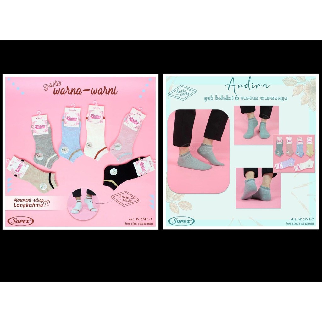 Jual Kaos Kaki Ankle Mata Kaki - PILIHAN MODEL - SOREX W5741 | Shopee ...