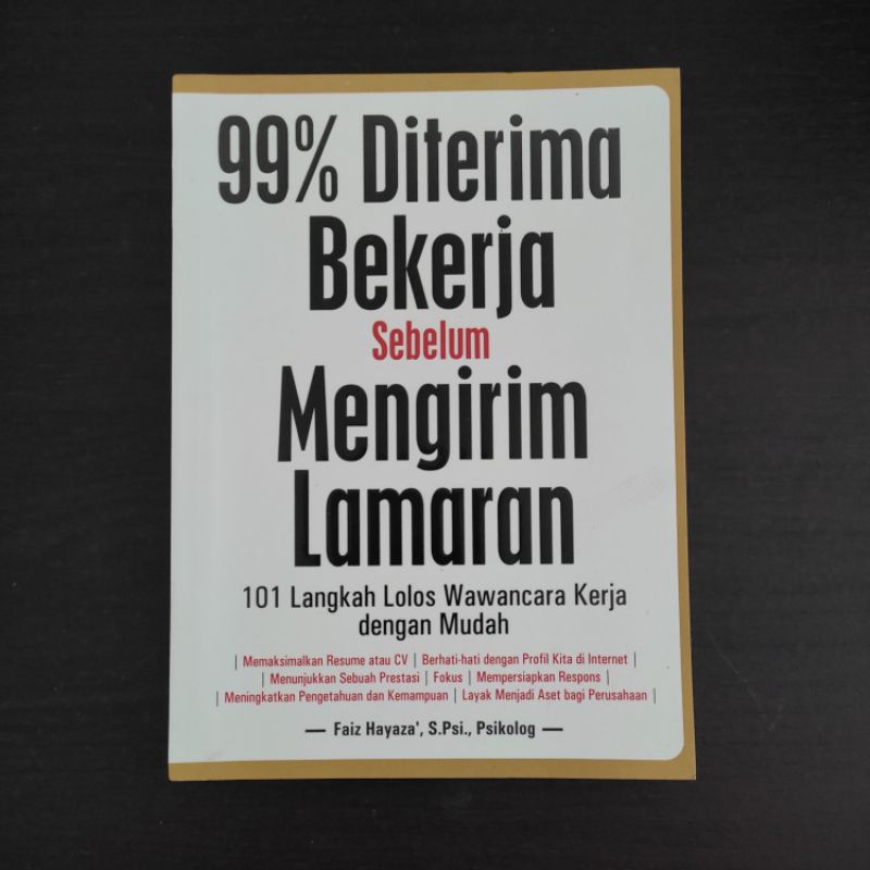 Jual 99% Diterima Bekerja Sebelum Mengirim Lamaran | Shopee Indonesia