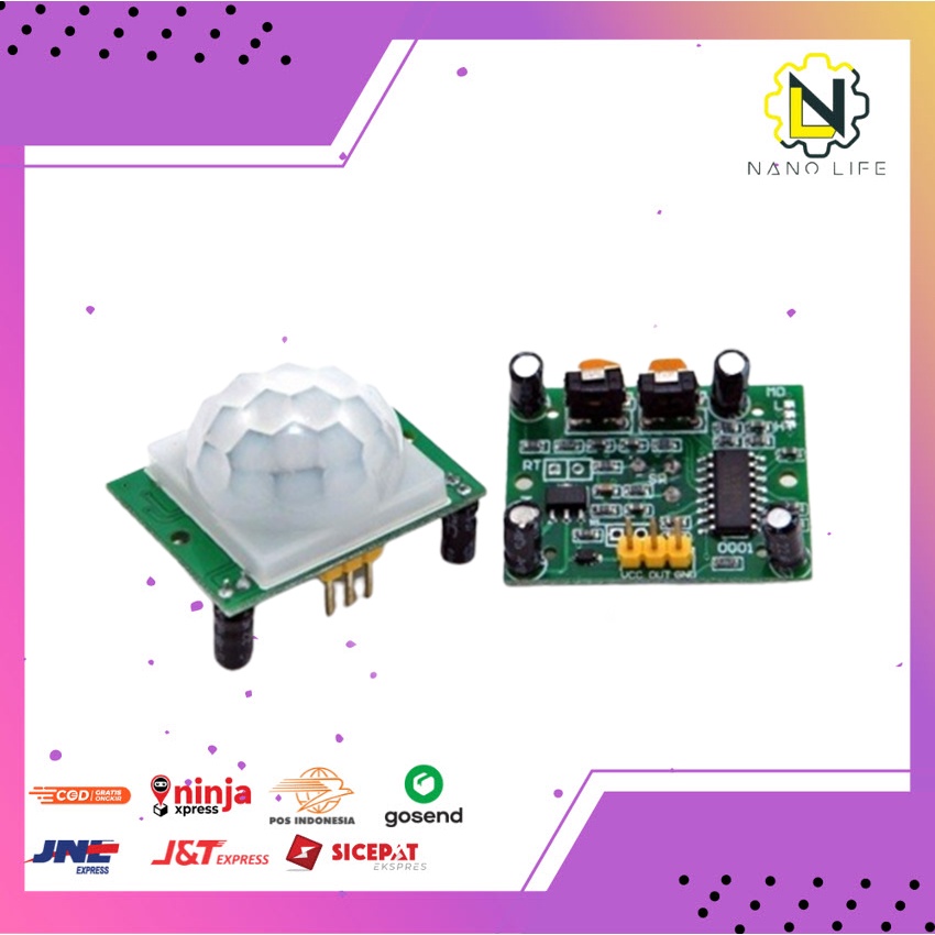Jual HC-SR501 PIR Sensor Gerak - Motion SensorPIR SR510 | Shopee Indonesia