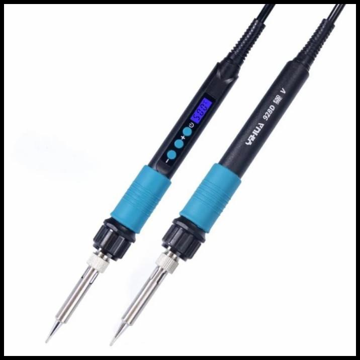 Jual Solder Yihua 928D-V 60W Digital Adjustable Temperature Solder Tangan | Shopee Indonesia