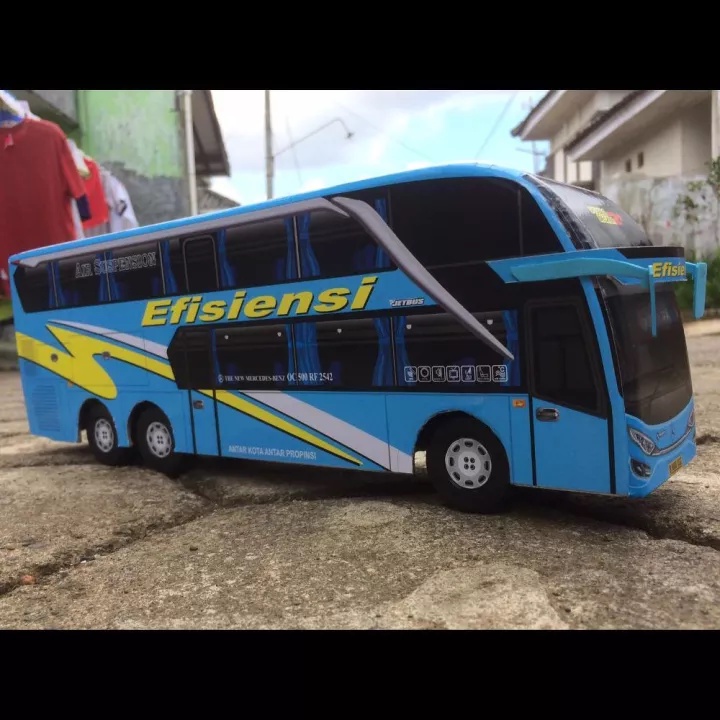 Jual MINIATUR BUS TELOLET BASURI UKURAN JUMBO (BISA BIKIN PO BUS APA ...
