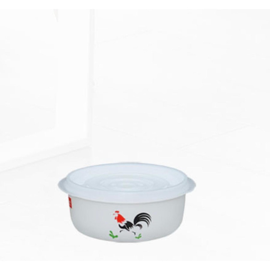 Jual BBC-2 Mangkok Plastik Emilia Food Case Rooster (750 ml) | Shopee ...