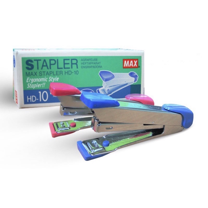 Jual ORIGINAL STAPLER MAX HD 10 / STAPLER KECIL MAX HD-10 ORIGINAL ...
