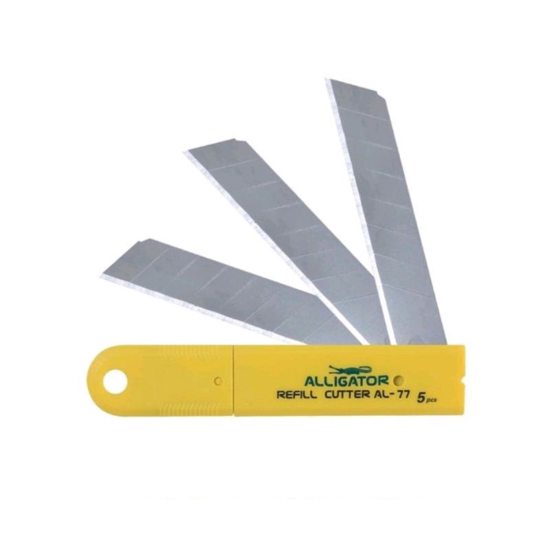 Jual ALLIGATOR - Refill / Isi Ulang Cutter Alligator (1 set) | Shopee ...