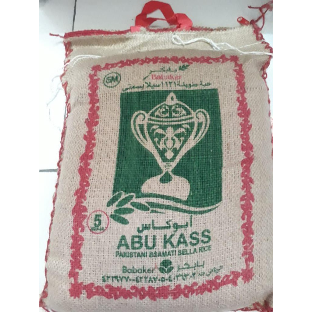 Jual Beras Basmati ABU KASS | Basmati Sella Rice | Shopee Indonesia