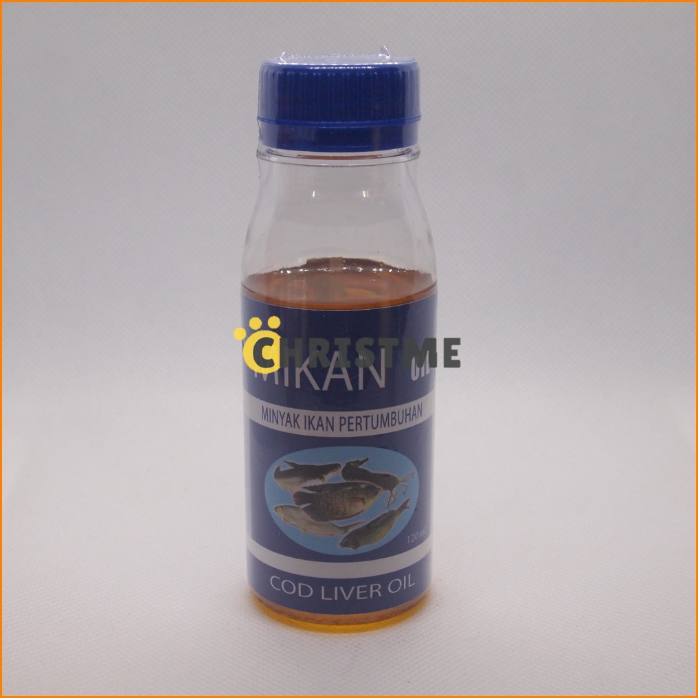 Jual Mikan Oil Cod Liver 120ml - Minyak Ikan untuk Pertumbuhan ...