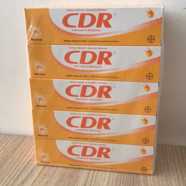 Jual CDR Calcium D REDOXON ( isi 15 tablet ) | Shopee Indonesia