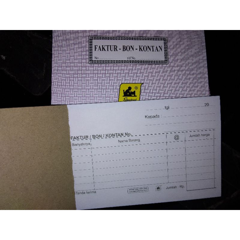 Jual BUKU BON,FAKTUR 2 MELINTANG STANDART | Shopee Indonesia