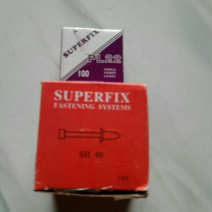 Jual Paku Ramset Superfix Sh40 Dan Mesiu Merk Superfix | Shopee Indonesia