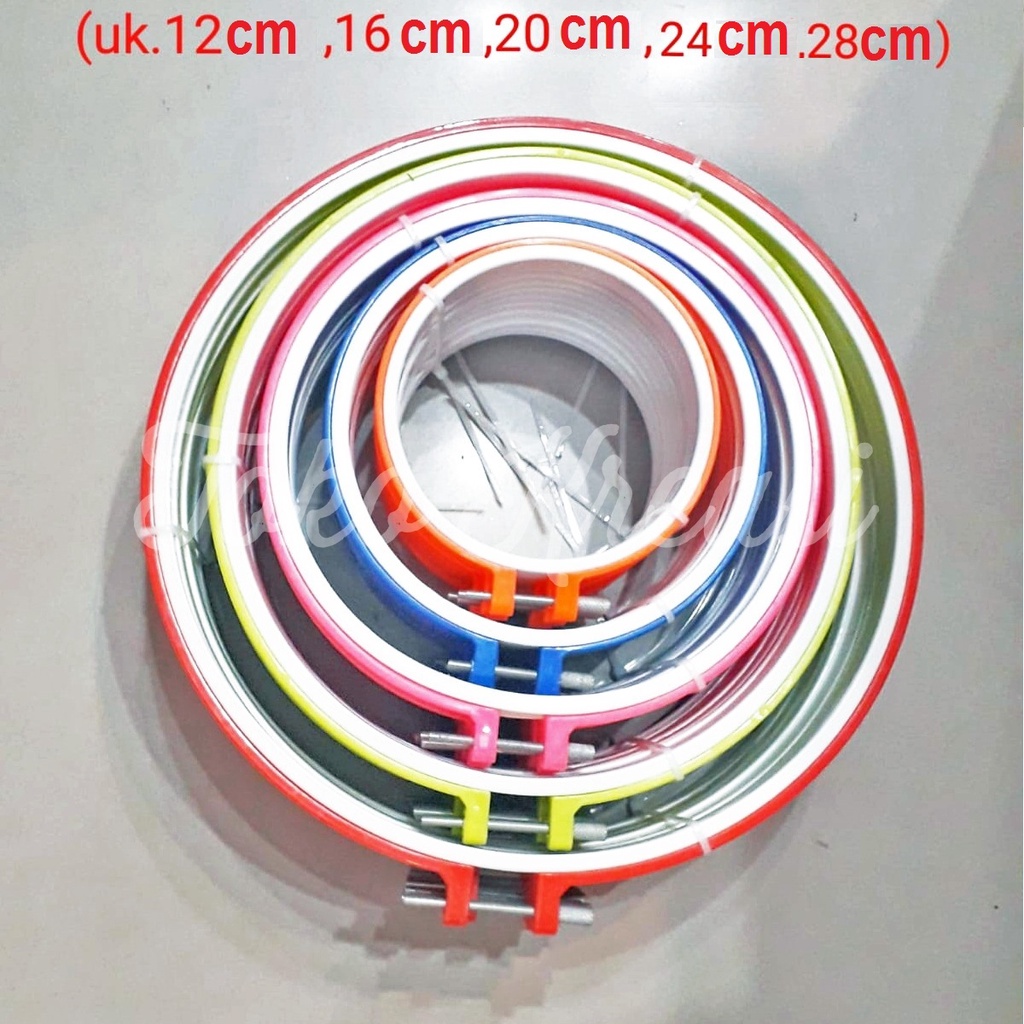 Jual Pemindangan / Midangan / Bidangan rajut sulam plastik | Shopee ...
