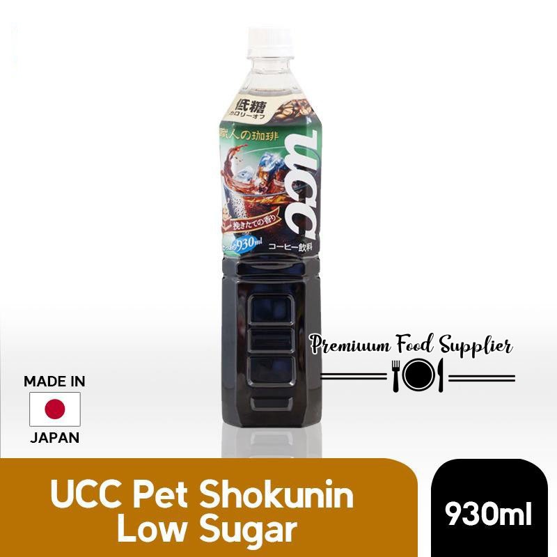 Jual Minuman Kopi Botol UCC Shokunin Black Coffee Low Sugar PET Bottle ...