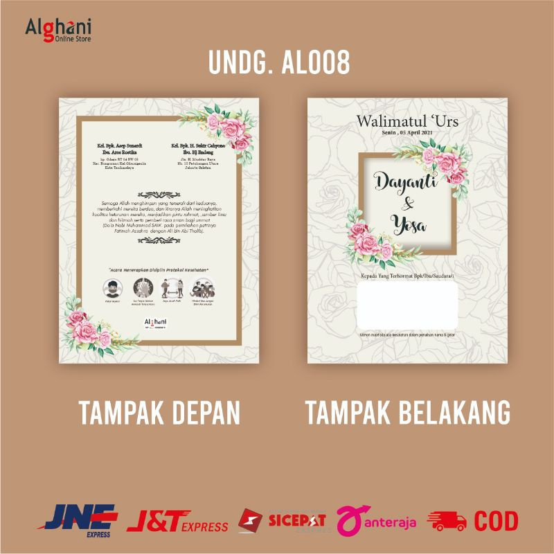 Jual BALANKO UNDANGAN KOSONG MURAH ( Tanpa Print ) | Shopee Indonesia