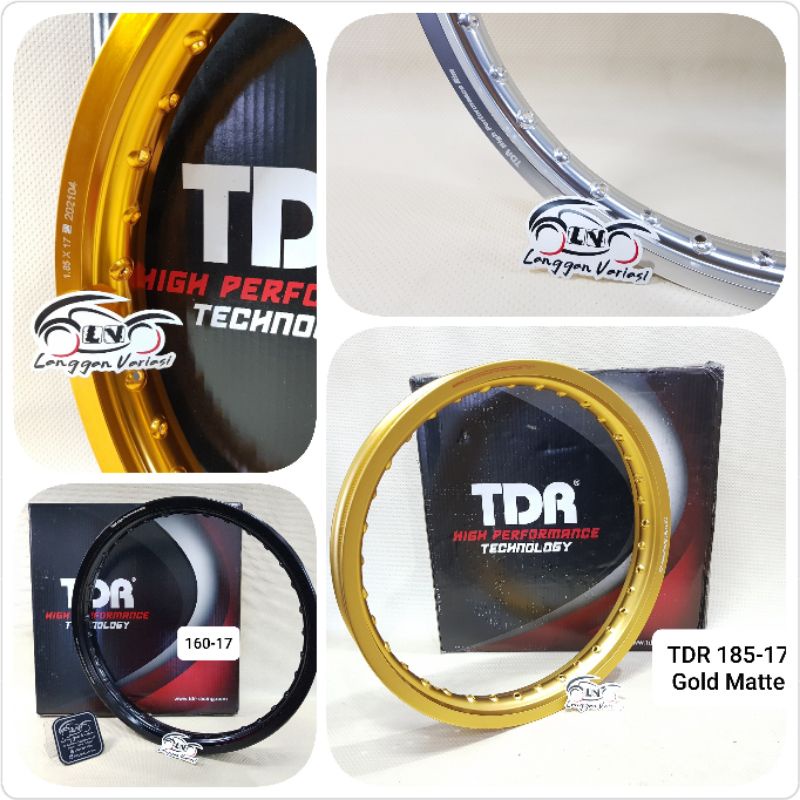 Jual Velg TDR Jari Jari ring 17 TDR W Shape 140 160 185 (HARGA PER BIJI) | Shopee Indonesia