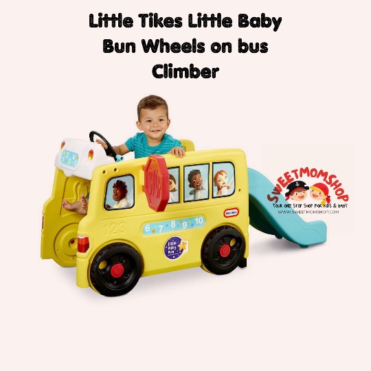 Jual Little Tikes Little Baby Bum Wheels on the Bus Climber | Shopee ...