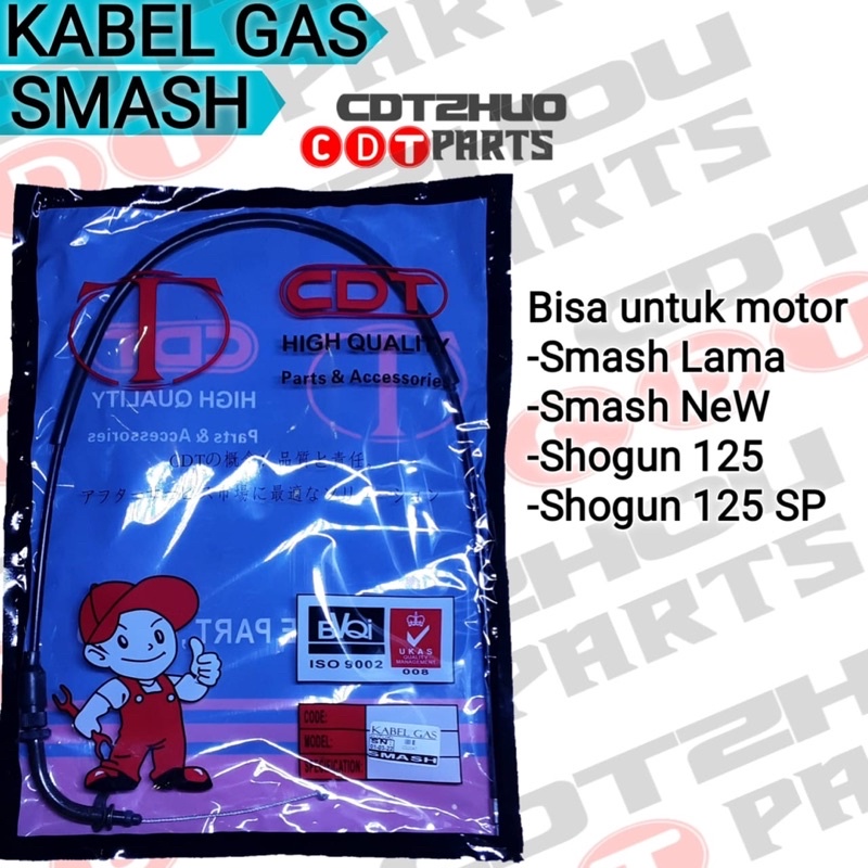 Jual Kabel-Tali Gas Smash Lama & Smash New-R & Shogun 125 & Shogun 125 ...