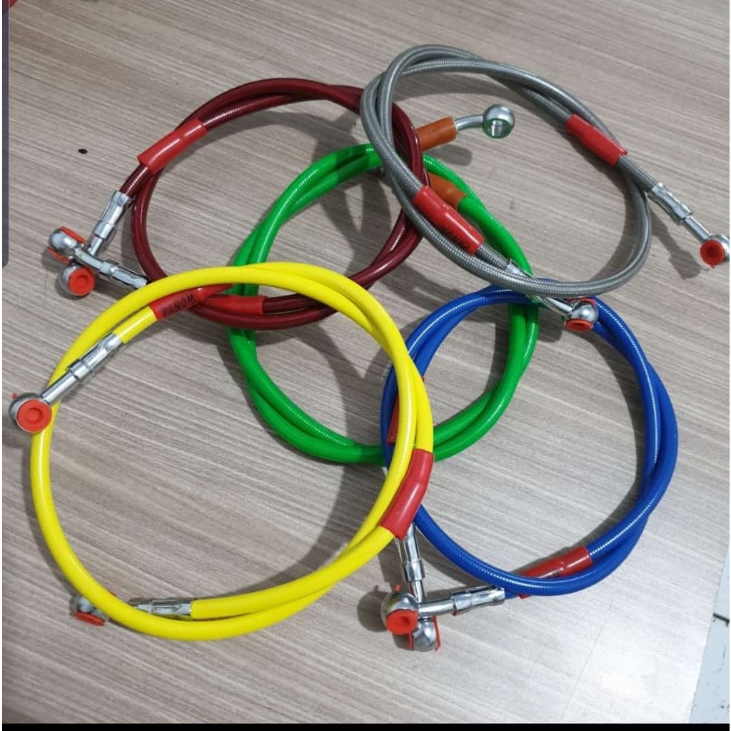 Jual Selang Rem Depan Variasi Panjang 130Cm 90Cm 60Cm Universal ...