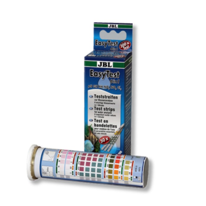 Jual JBL EASY TEST 6IN1/ TES AIR AQUARIUM/ TES PH, GH, KH, NO2, NO3,CL2 ...