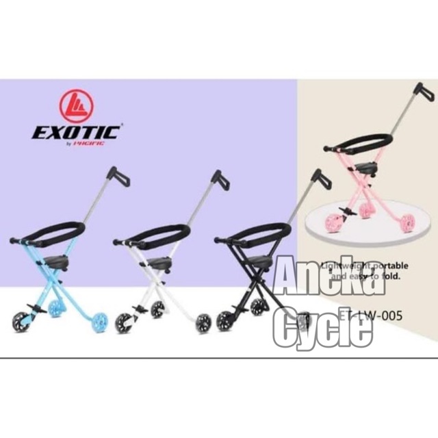 Jual Magic Stroller Micro Trike Exotic By Pacific Roda Tiga Premium ...