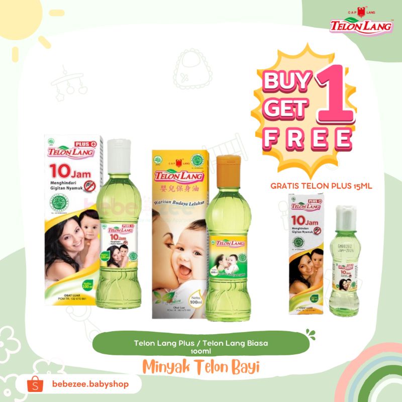 Jual Telon Lang Plus 10 Jam - Telon Biasa 100ml - Caplang Cap Lang | Shopee Indonesia