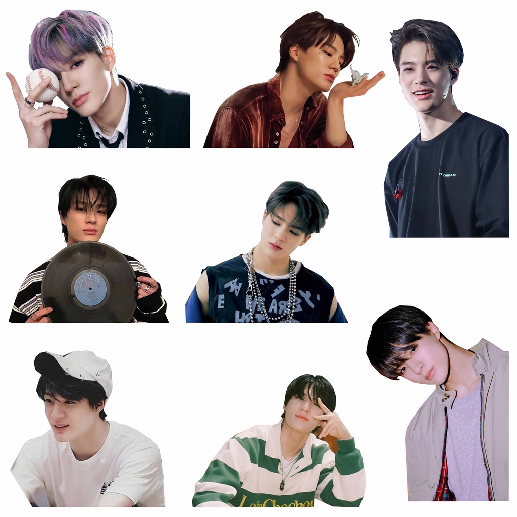 Jual Stiker Jeno NCT Sticker Pack BISA CUSTOM Haechan Mark Lee Taeyoung Jaehyun Jaemin Chenle ...