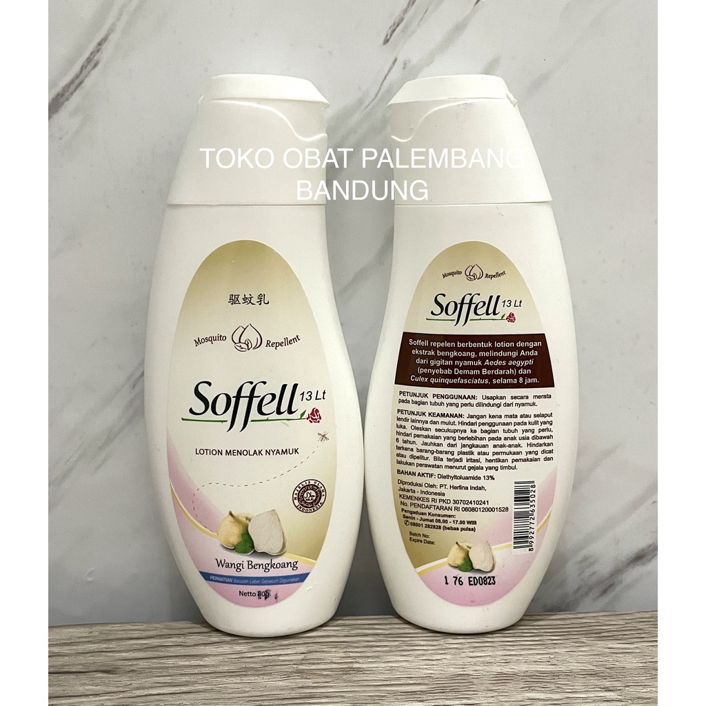 Jual SOFFELL LOTION 60GR GERANIUM BENGKOANG KULIT JERUK 13LT LOTION ...