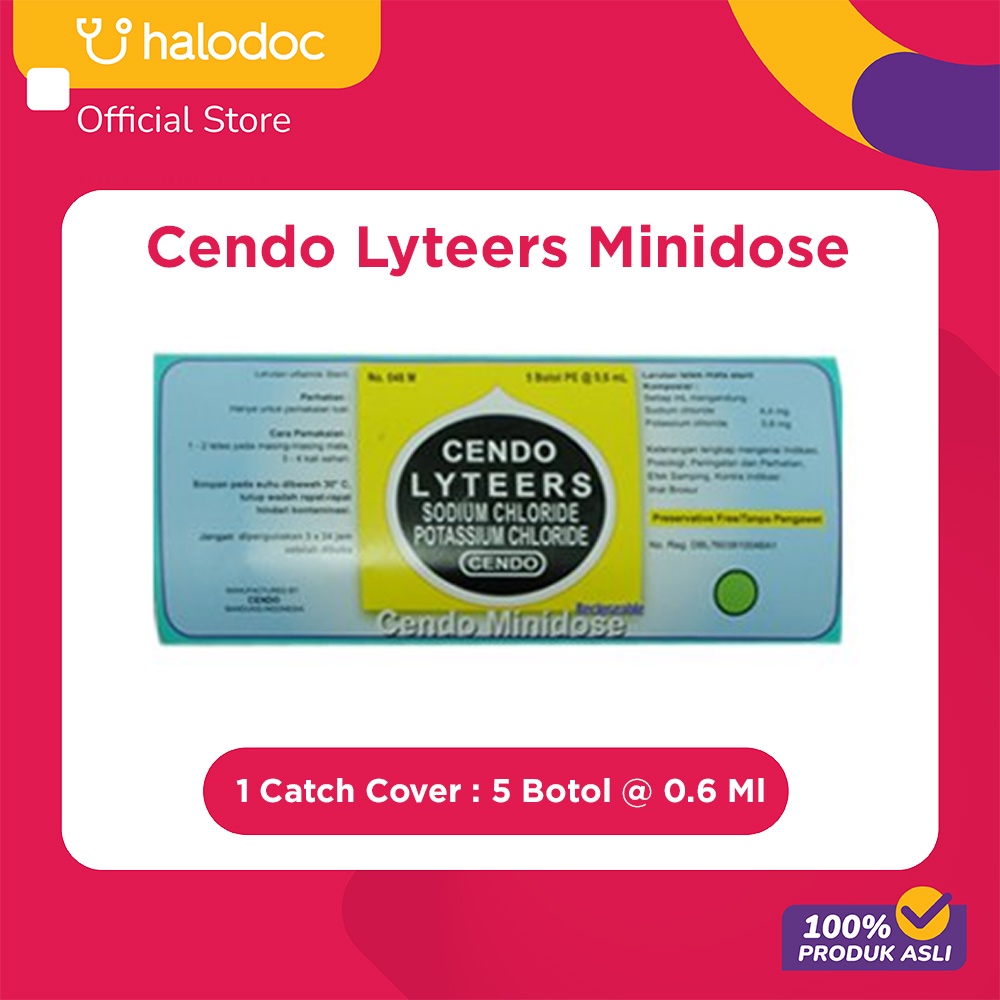 Jual Cendo Lyteers Minidose 0.6 ml | Shopee Indonesia