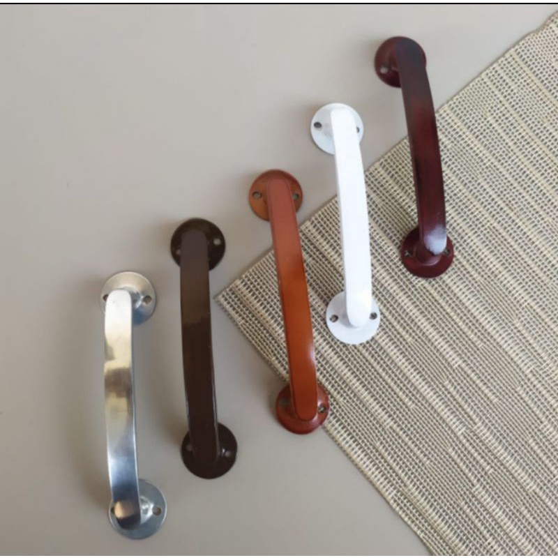 Jual handle laci handle almari model oval bahan alumunium cor padat ...