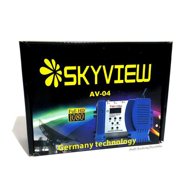 Jual MODULATOR SKYVIEW AV04 AV TO RF STEREO VHF/UHF | Shopee Indonesia