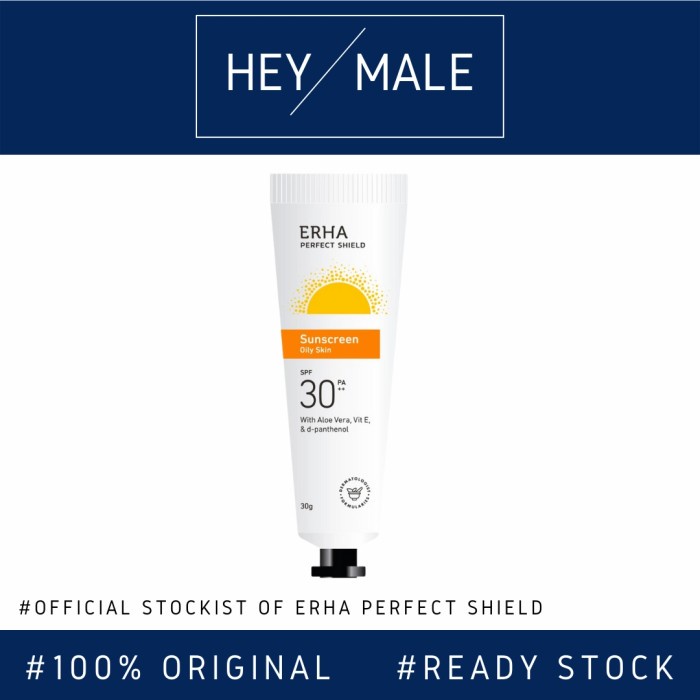 Jual ERHA PERFECT SHIELD Sunscreen Oily Skin SPF30 / PA++ | Shopee Indonesia